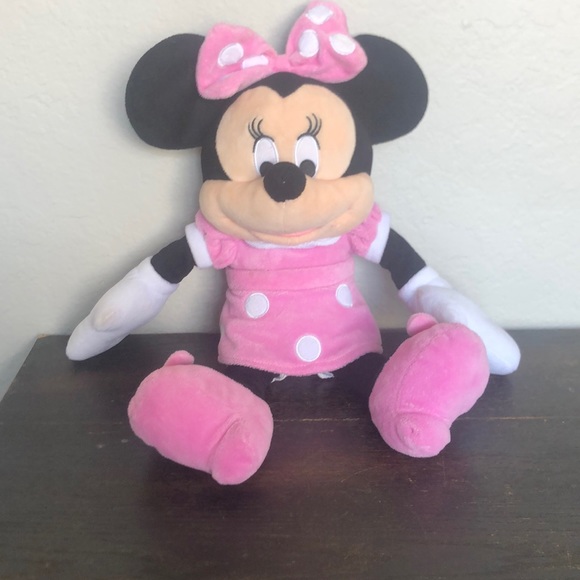 Disney | Toys | Minnie Mouse Stuffed Toy | Poshmark